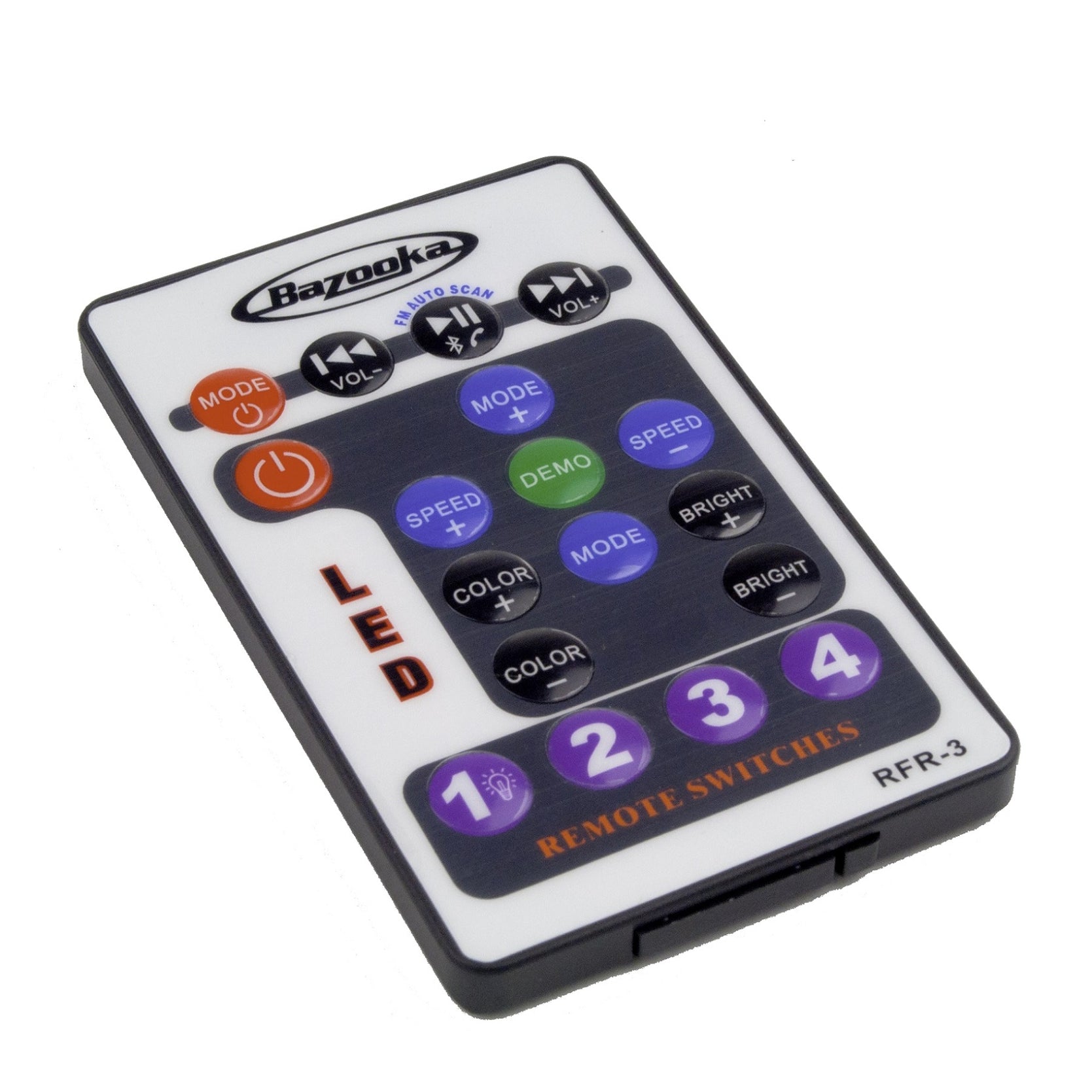 RFR-3 Remote Control for Party Bar with FM – Bazooka