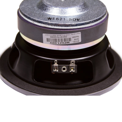 WF621.5DV 6" 2 ohm Dual Voice Coil Replacement Woofer for BTA6100 – Bazooka